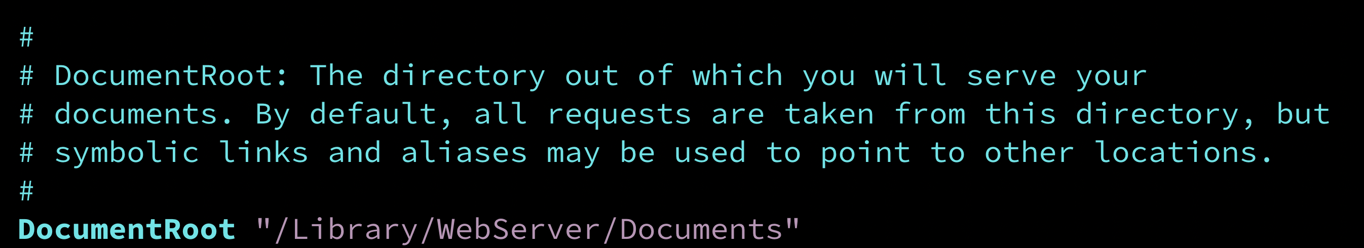 How to change DocumentRoot for Apache website