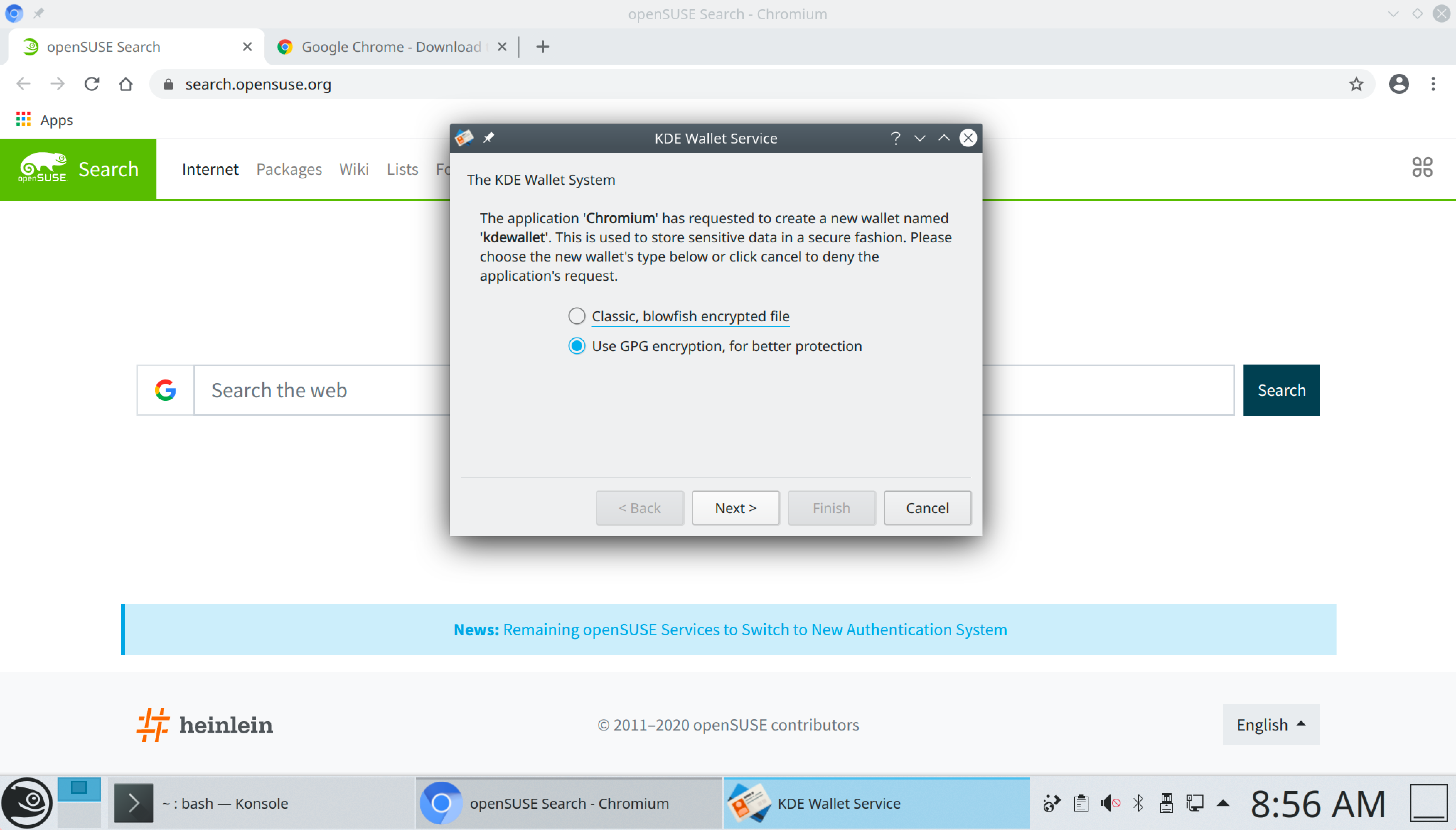 How to install Chromium web browser on SUSE