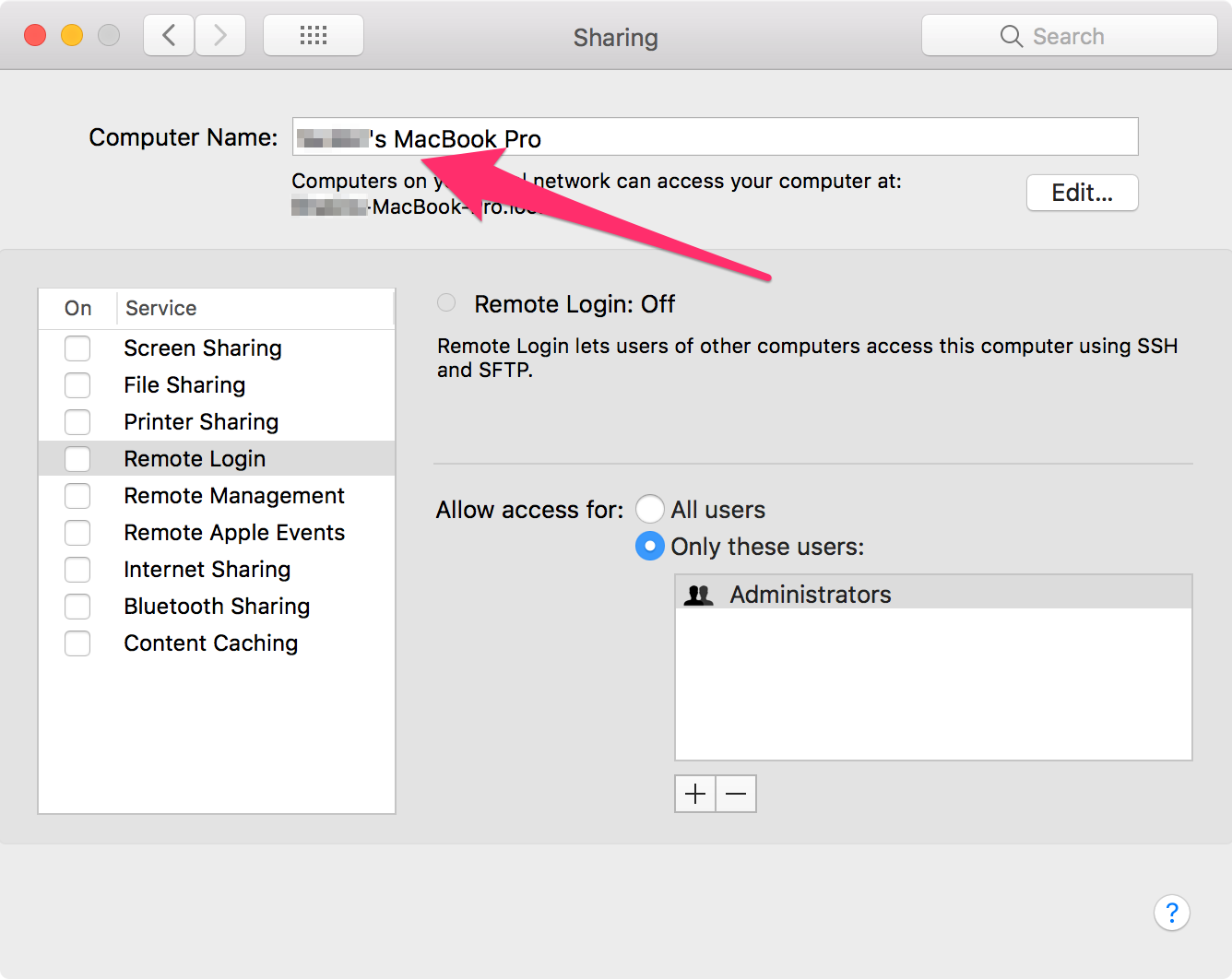 How to change hostname in macOS How to change hostname in macOS