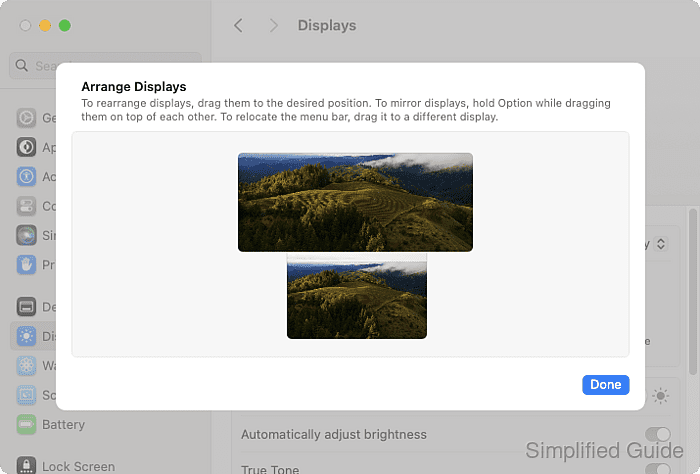 How to change primary display in macOS How to change primary display in macOS