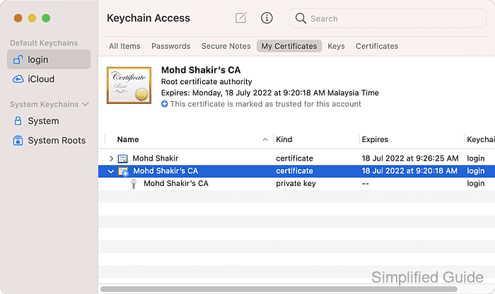 How to create Certificate Authority for Code Signing in macOS How to create Certificate Authority for Code Signing in macOS