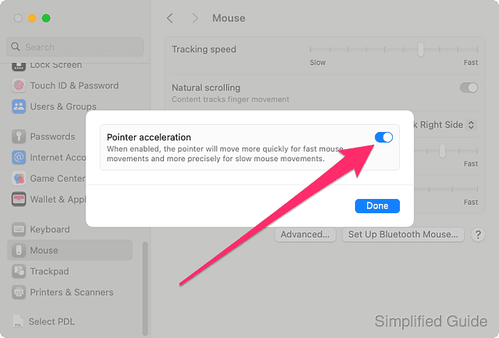 How to enable or disable mouse acceleration in macOS How to enable or disable mouse acceleration in macOS